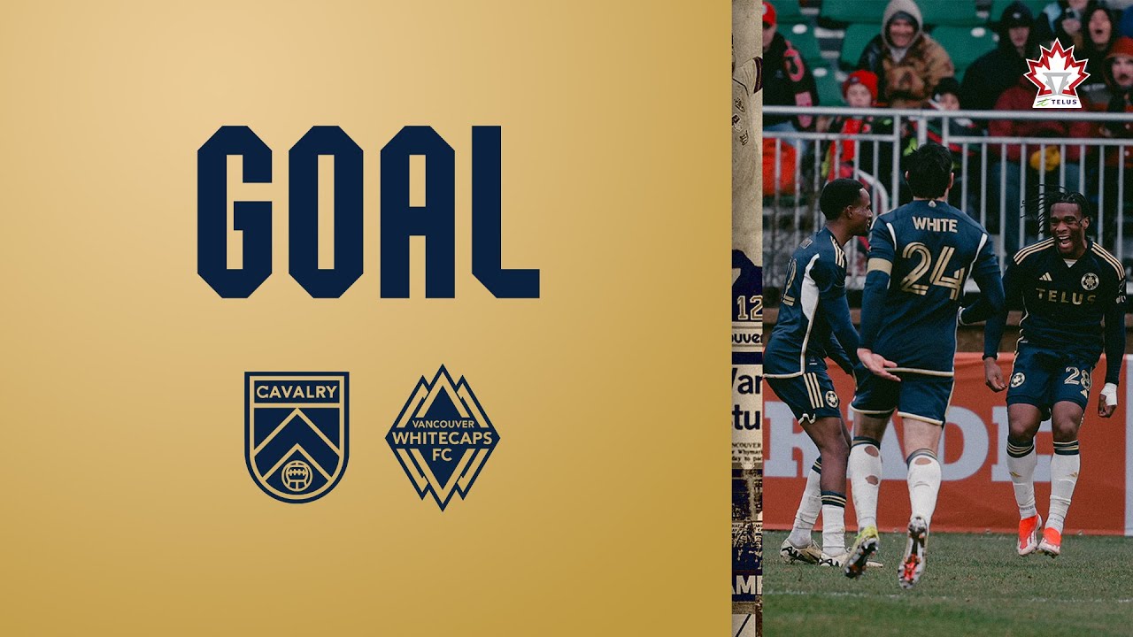 BANGER by Levonte Johnson 47' | Cavalry FC vs. Vancouver Whitecaps FC ...