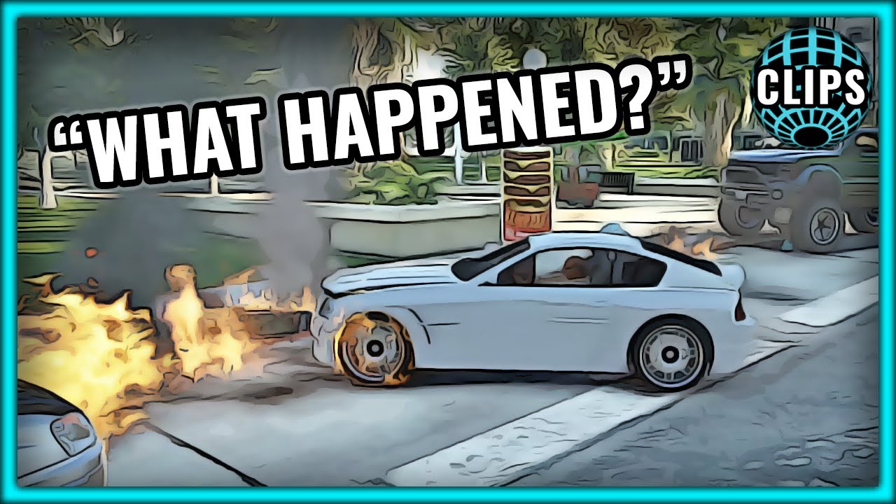 JAMES RANDAL HITS THE GRIDDY AND EXPLODES A CAR! - YouTube