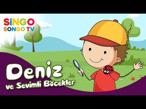 DENİZ ve Sevimli Böcekler 🐞🐜– SingoSongo TV I İsme Özel Çocuk Şarkıları 🎵