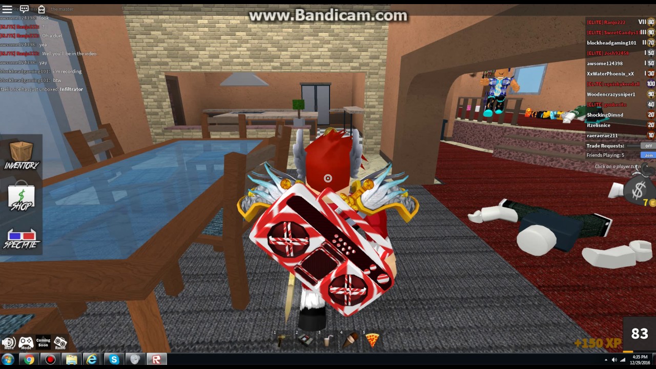 Roblox MM2: A Duel With Awsome124398 - YouTube