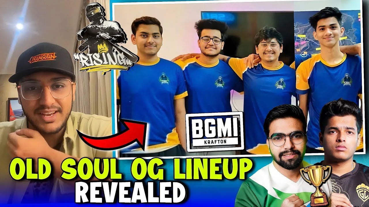 Old Soul Og Lineup revealed #bgmi #mortal #bgmihighlights #god #soul # ...