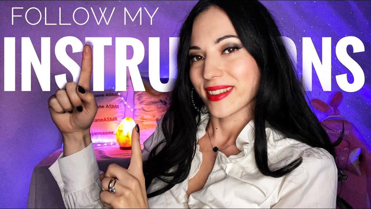 Segui Le Mie Istruzioni Per Dormire Asmr π Follow My Instructions Youtube
