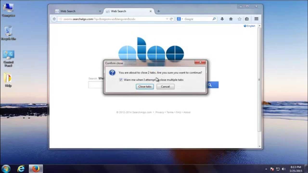 Zooms.searchalgo.com Removal Guide - YouTube
