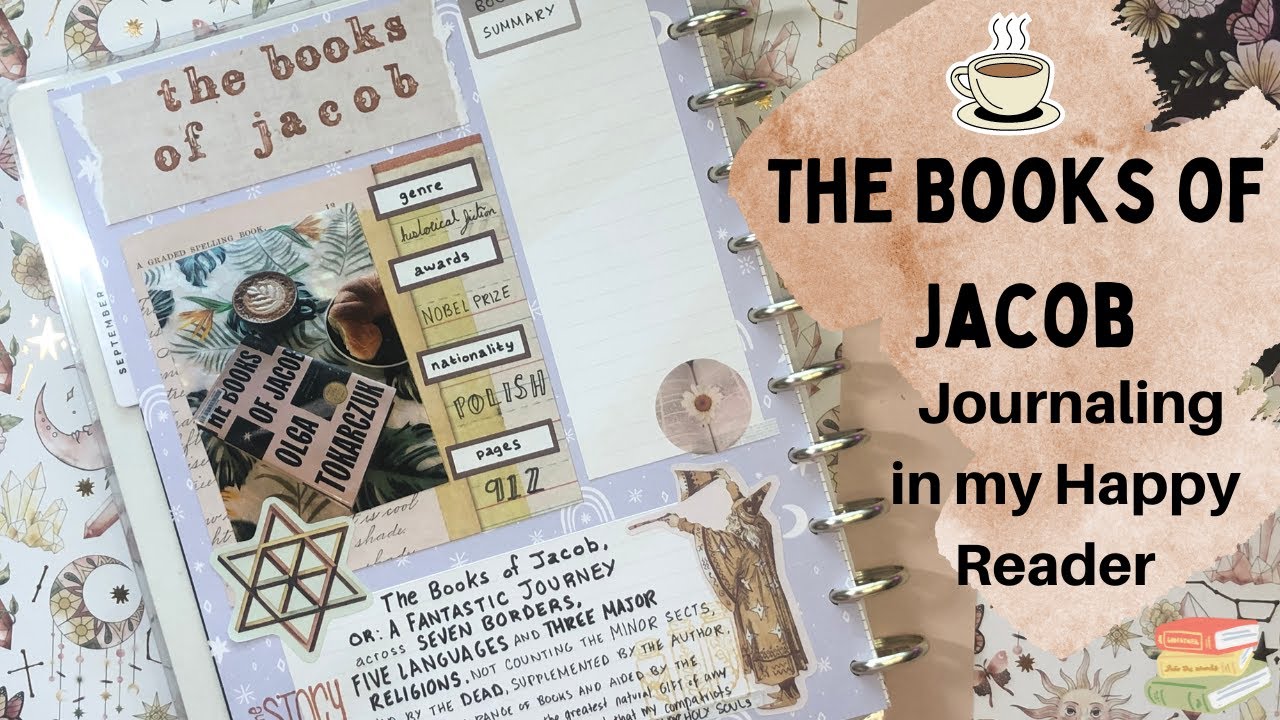 The Books of Jacob | Reading Journal | Modern Bookish Happy Planner ...