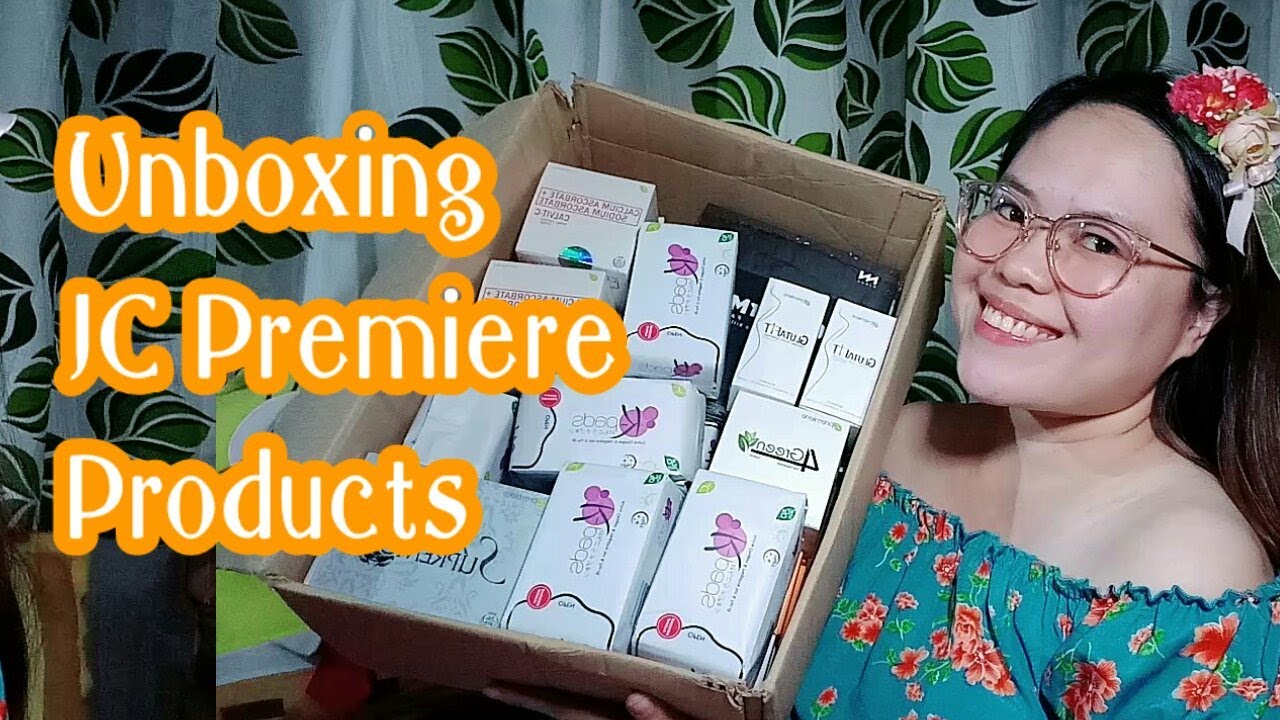 Unboxing JC Premiere Products | Beauty and Health Products - YouTube