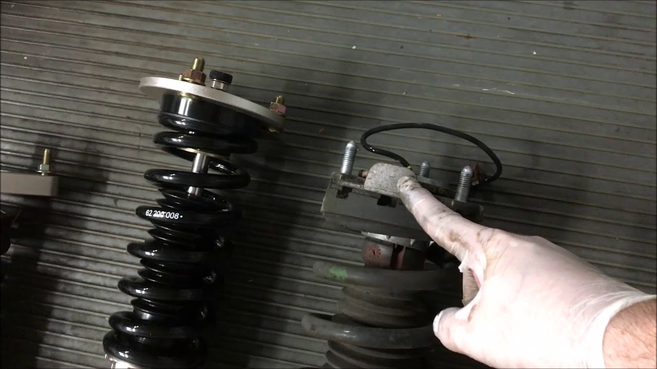 Porsche 997 Coilover Install DIY - YouTube