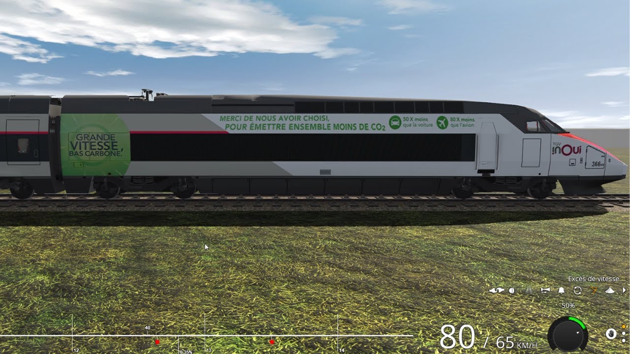 trainz19#2: Um de tgv atlantique rame 356 Lacroix et 366 inoui bas ...