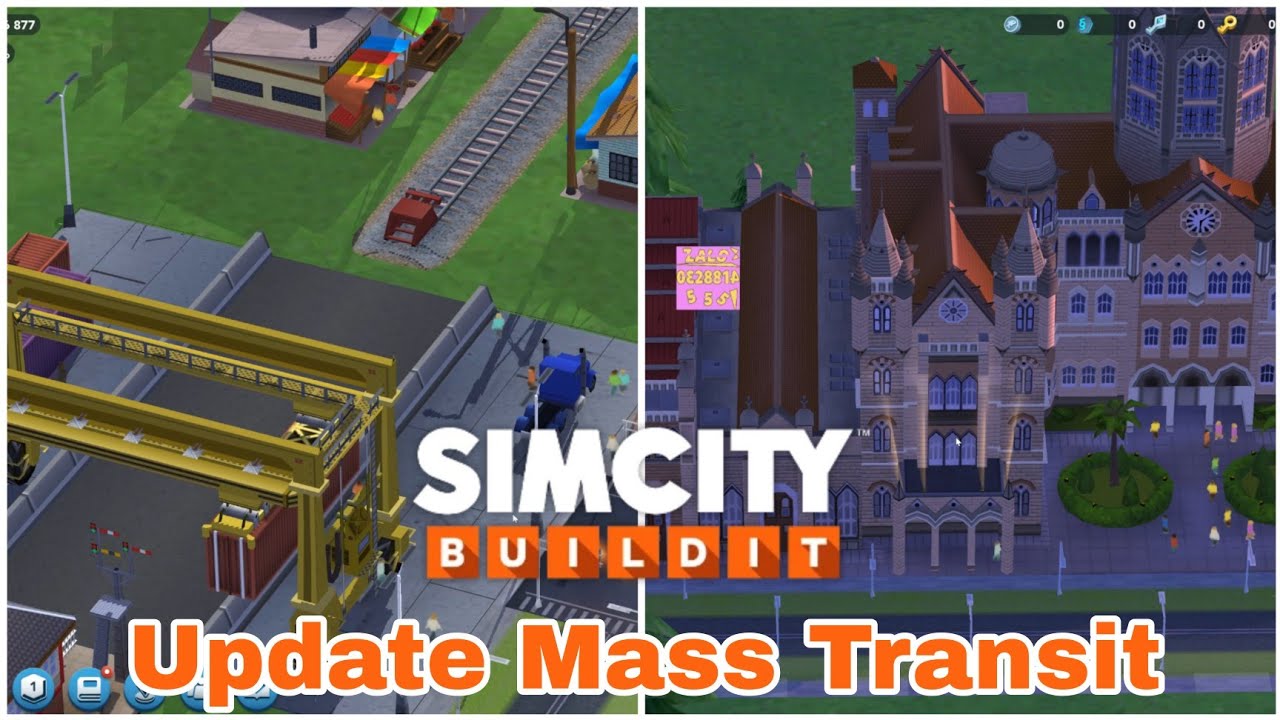 SimCity Update Mass Transit - YouTube