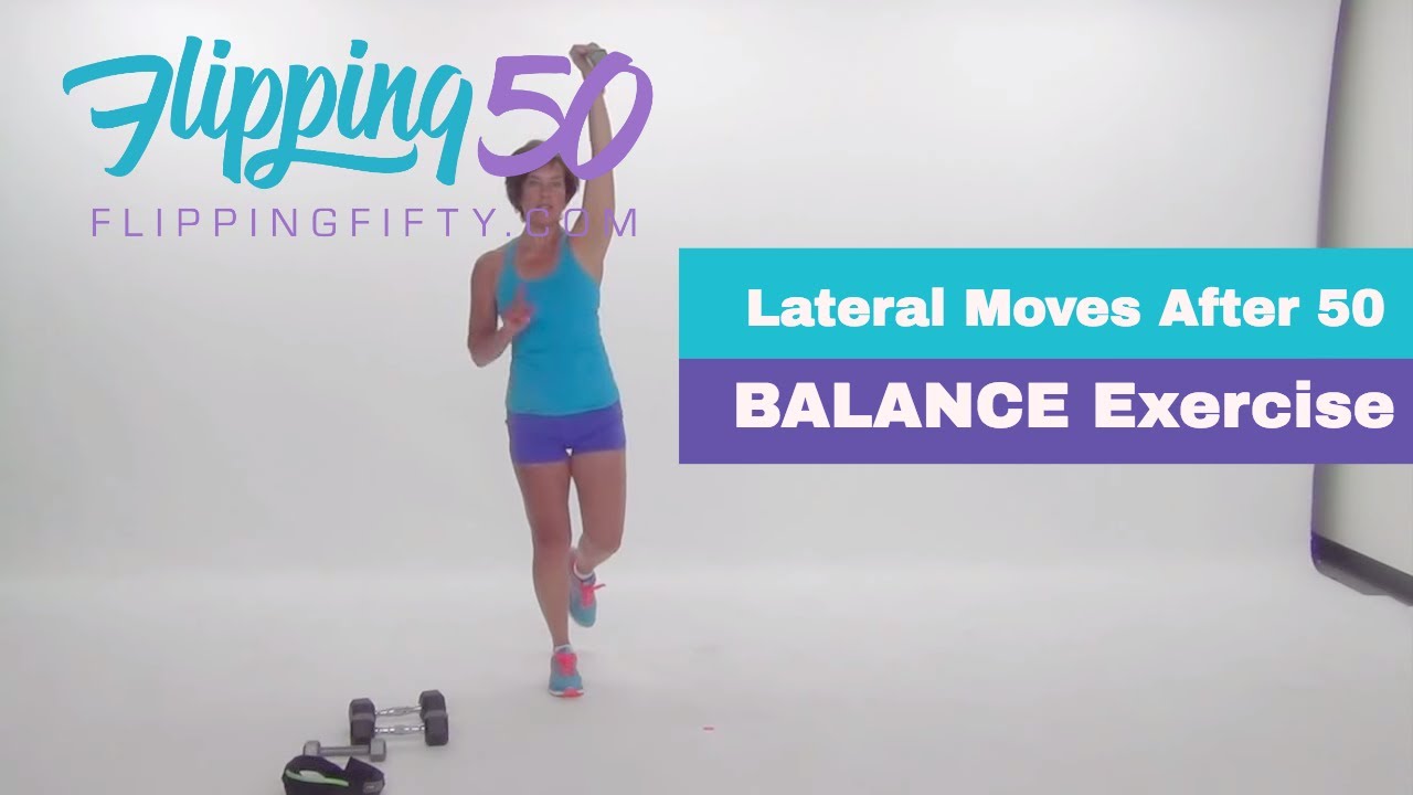 Improve Balance and Stability At Home | Lateral Balance Exercise - YouTube