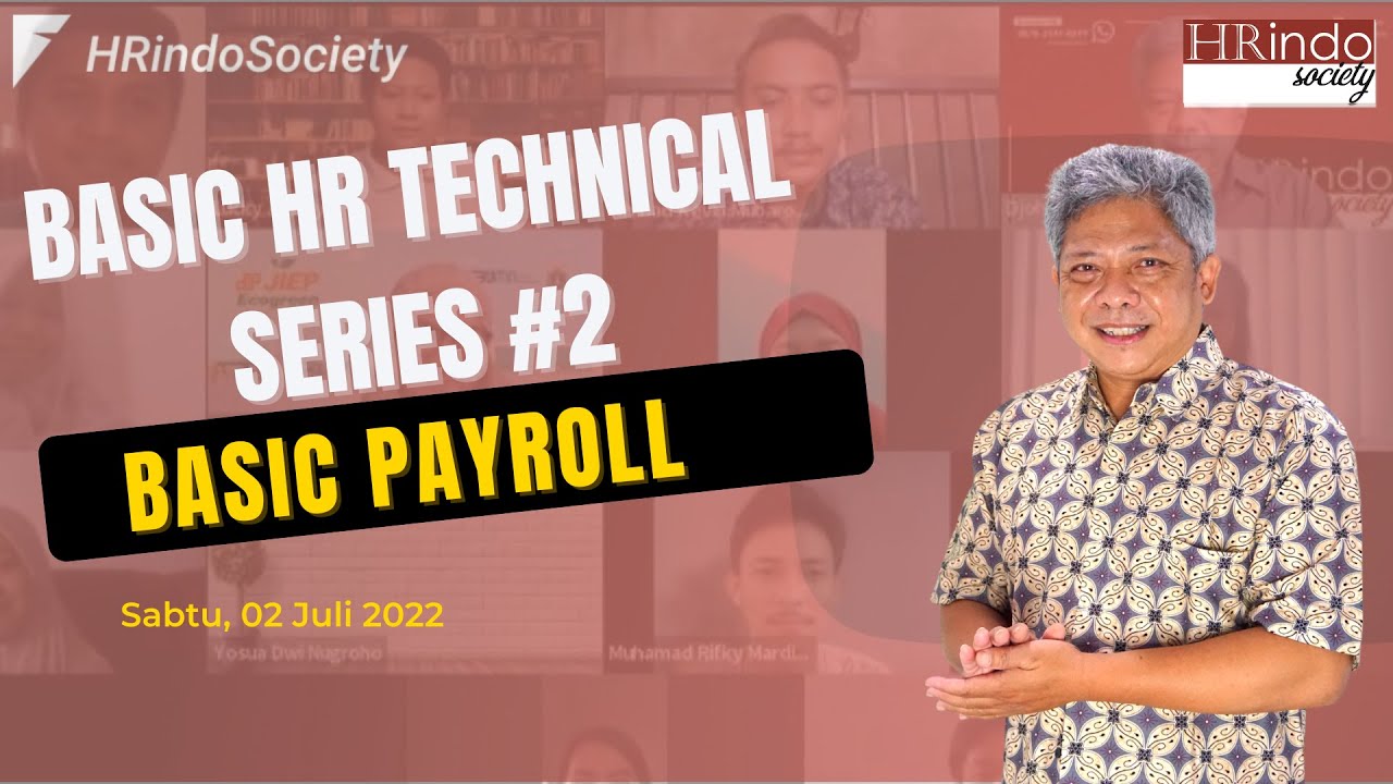 Online Training | BASIC PAYROLL #TECHNICAL SERIES 2 - YouTube