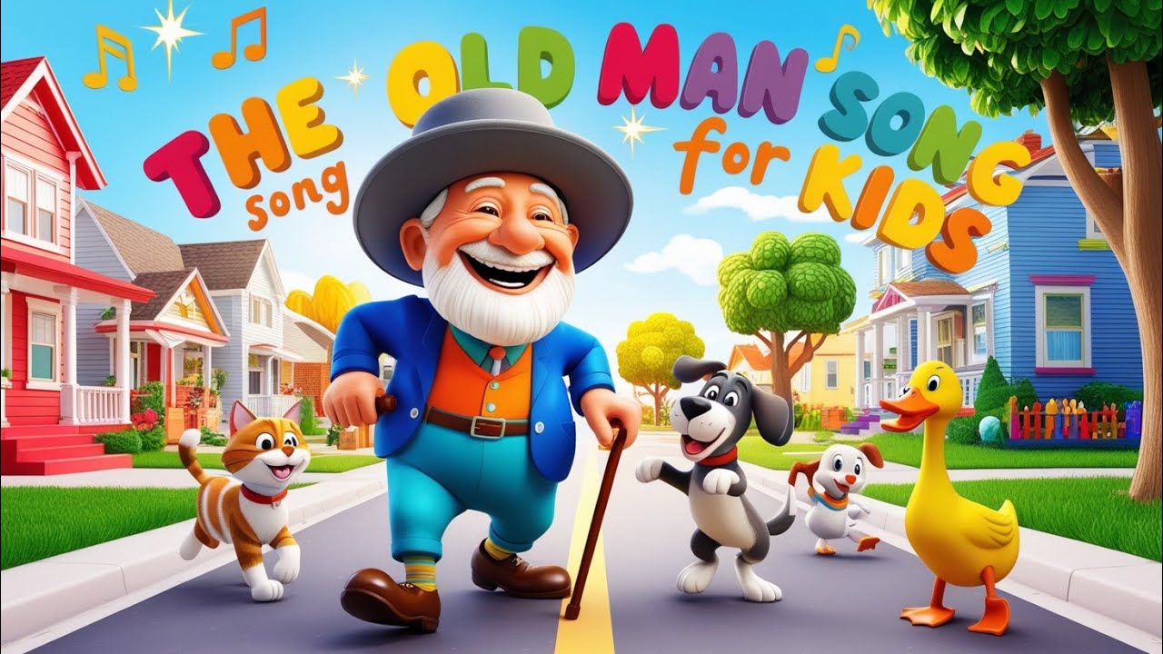 "🎶 The Old Man Song: Delightful Nursery Rhymes for Kids! | Sing Along ...