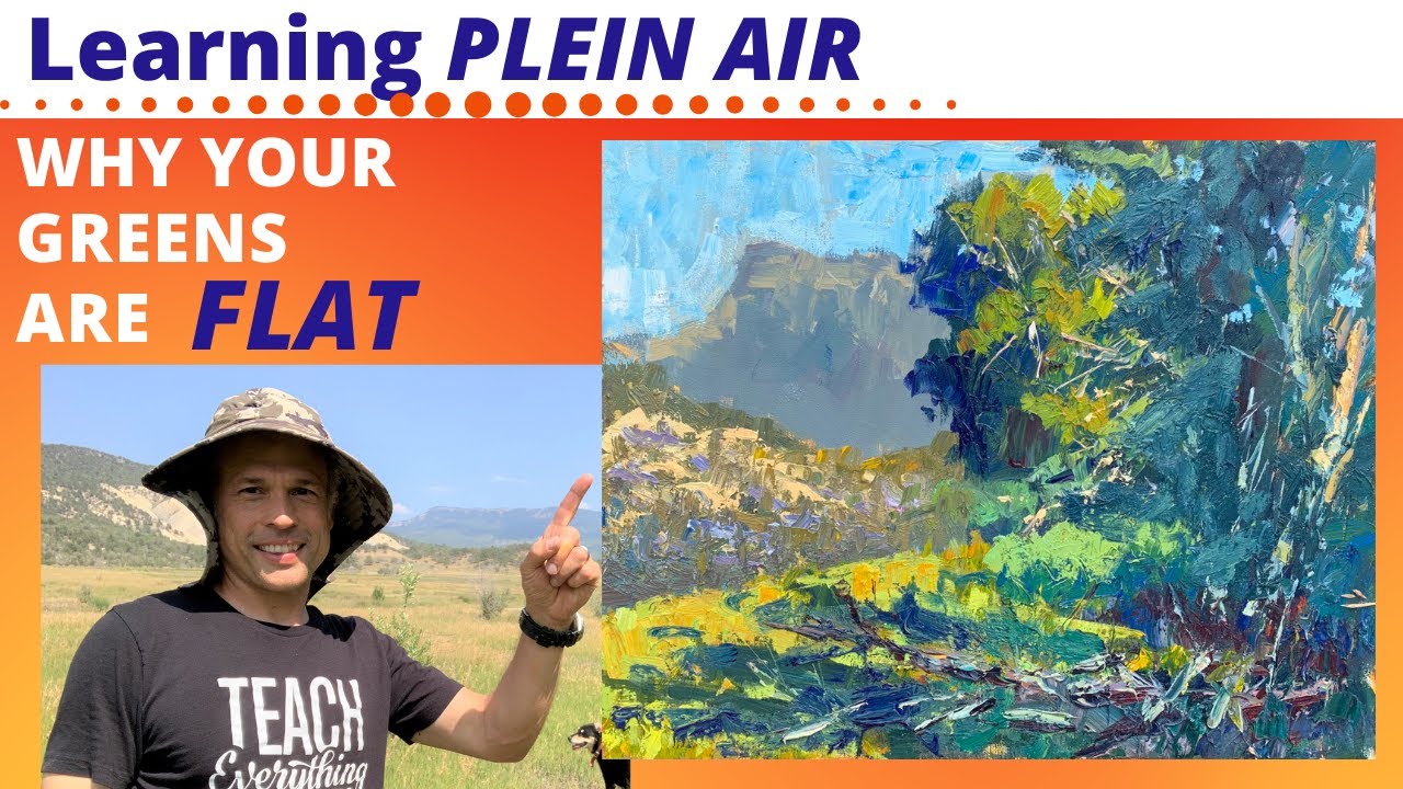 Before You Mix GREENS For Plein Air Landscapes | WATCH THIS! - YouTube