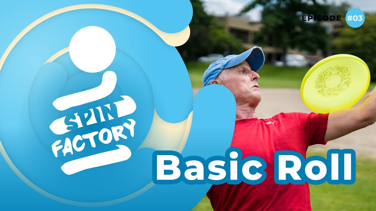 Freestyle Frisbee Spin Factory: Basic Chest Roll or Body Roll (Rolling ...
