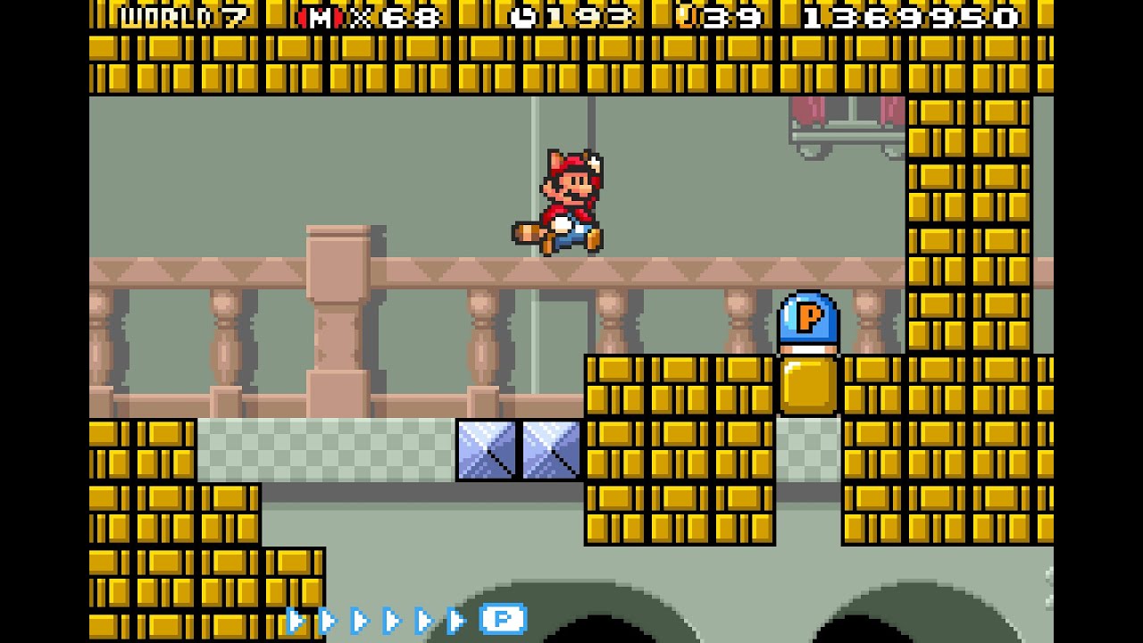 Super Mario Advance 4: Super Mario Bros. 3 [World 7: Pipe Maze] (No ...