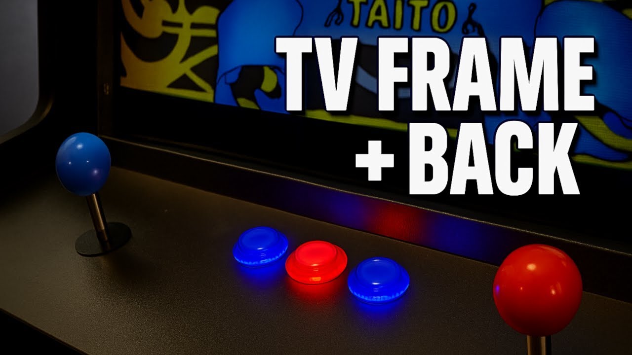 Part 3: I Build My Own Vertical Arcade Cabinet (Monitor Mount & Back ...