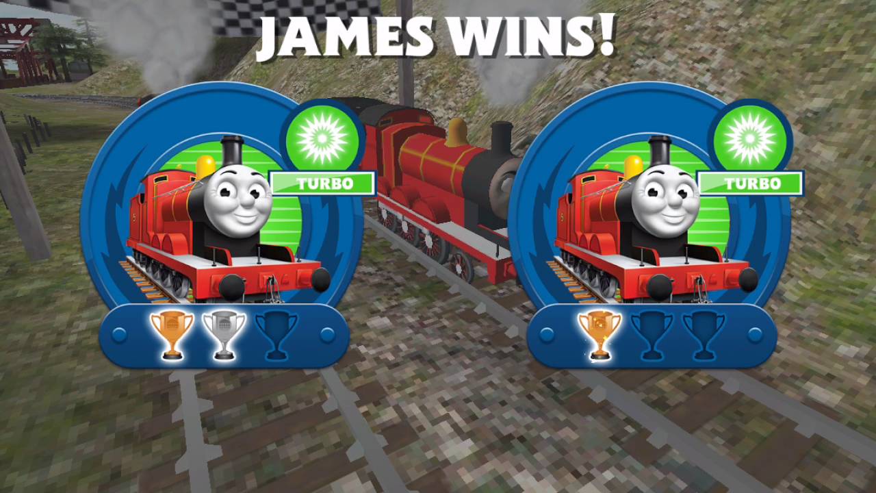 Thomas & Friends: Go Go Thomas! - James vs James , Bridge - Speed ...