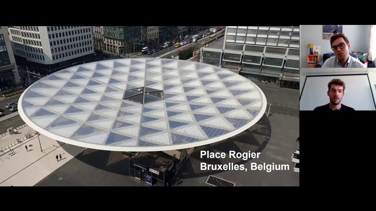 ETFE in Flat Transparent Structures (Rogier Metro Station, Brussels ...