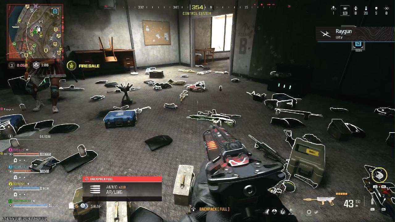 INSANE Amount of floor loot. Warzone - YouTube