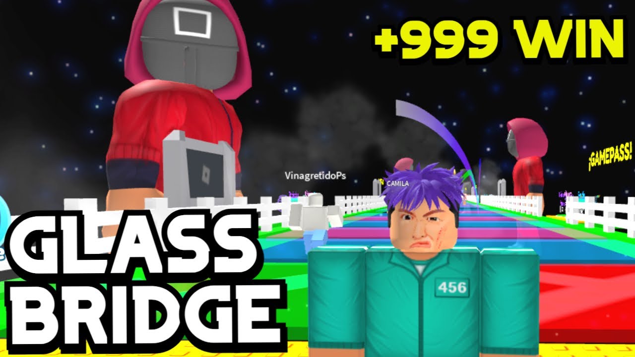 🔴Squid Game Glass Bridge Roblox #3 - YouTube