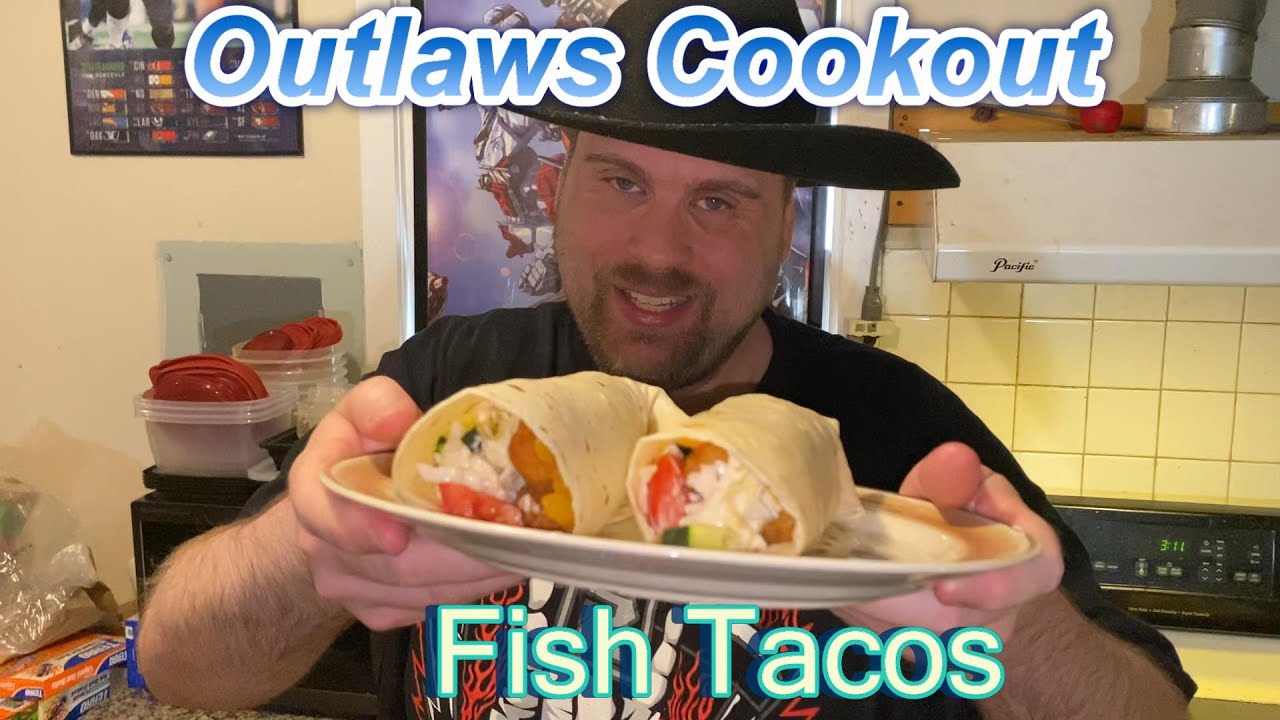 Fish Soft Taco Wraps - Outlaws Cookout - YouTube