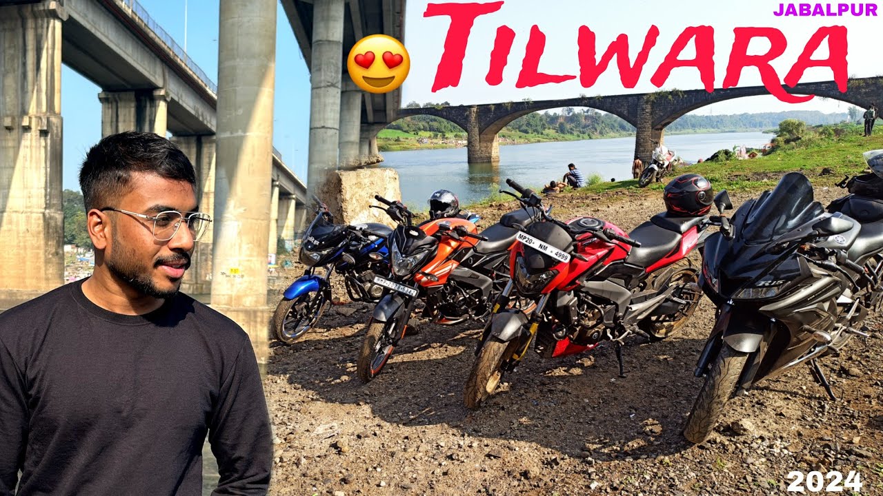 Tilwara ghat Jabalpur😍 first ride 2024 | Dominar 400, Yamaha R15 ...