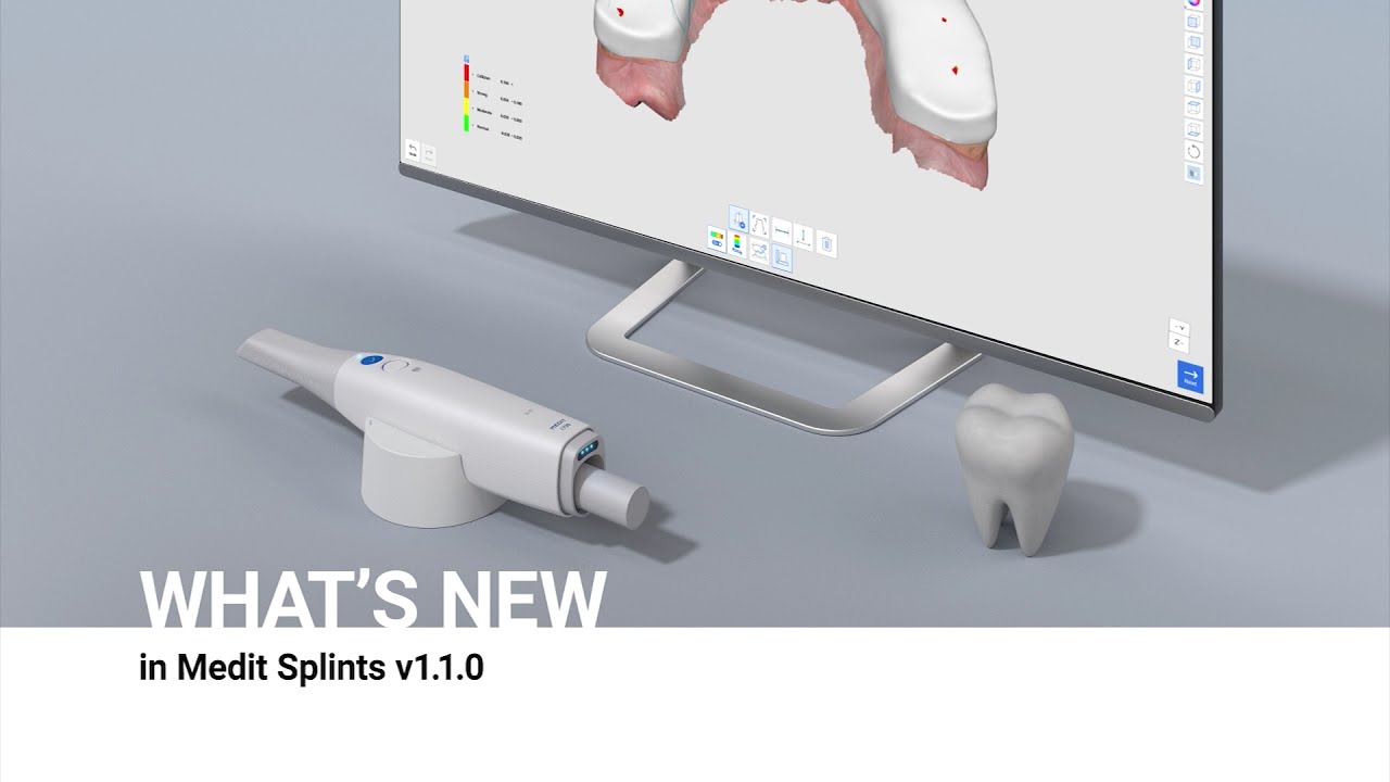 【What's new】 What's new in Medit Splints v1.1.0 アップデート機能の紹介 - YouTube