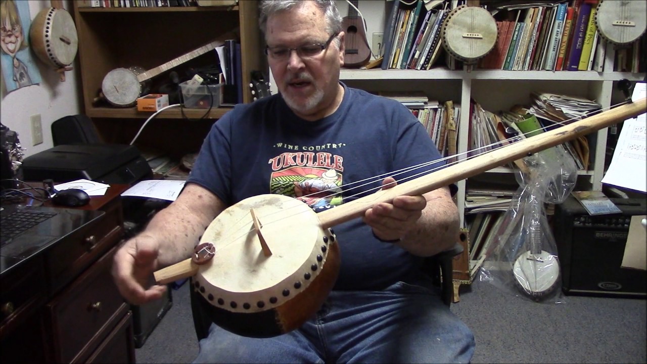 Akonting #005 from Barry Sholder @www.gourdbanjosbybarry.com - YouTube