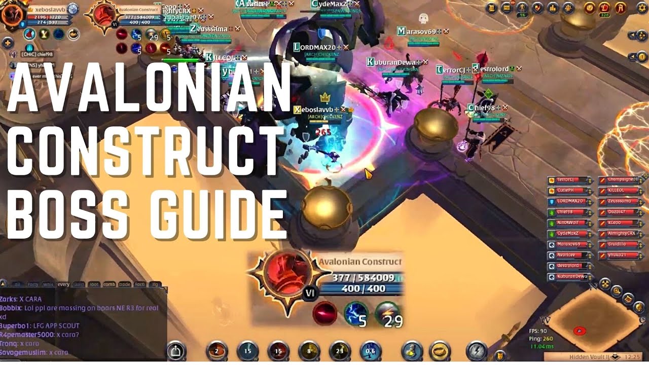 Albion - Avalonian Construct Boss Guide - YouTube