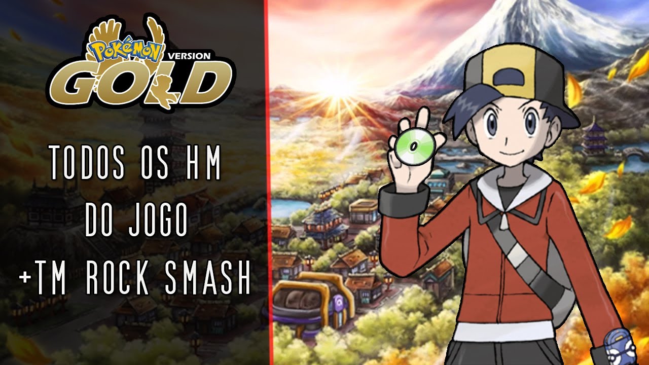 Como Pegar Todos Os Hm e o Tm Rock Smash - Pokémon (GSC) - YouTube