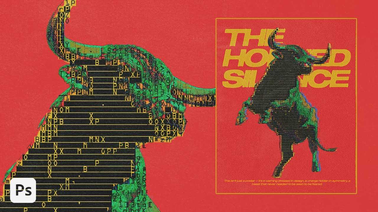 I Made This INSANE ASCII Poster Art – Here's How! - YouTube