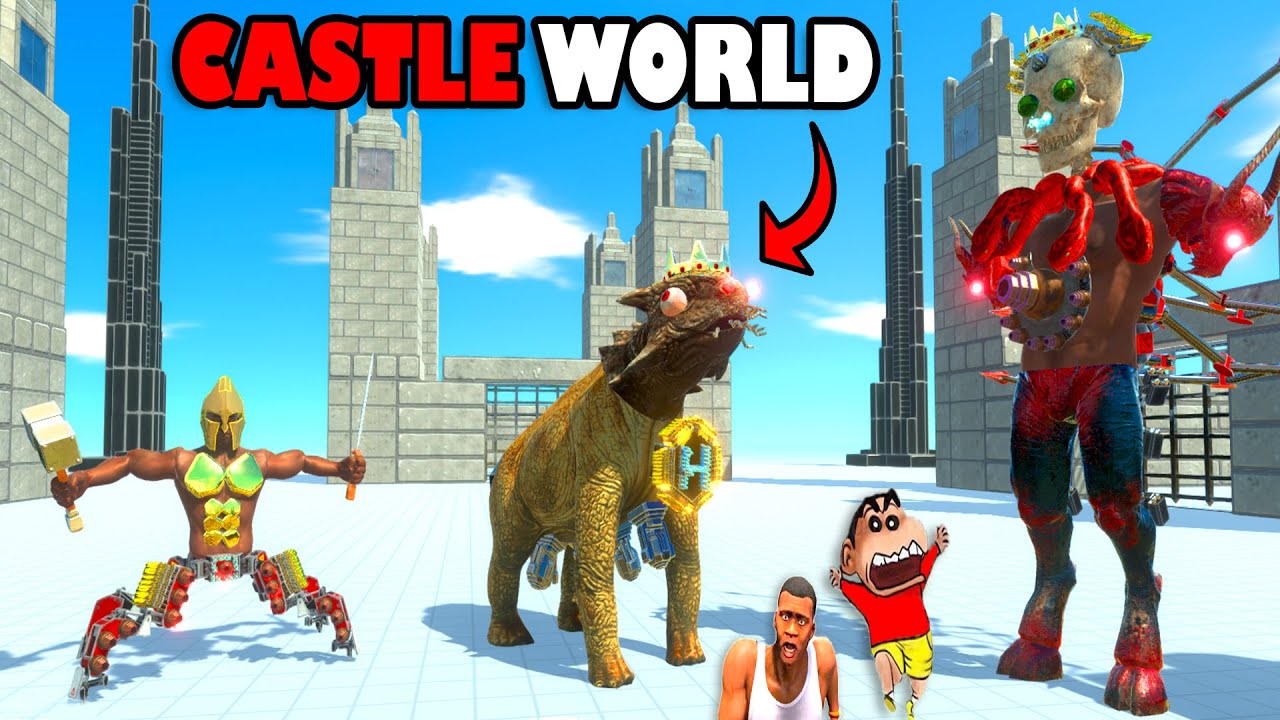 HAMID-T vs SHINCHAN vs CHOP | CASTLE WORLD SERIES | ANIMAL REVOLT ...