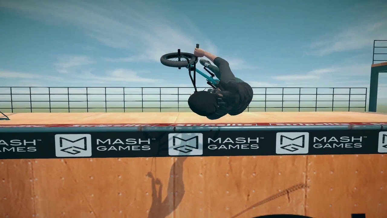 BMX Streets PIPE: Drop in physics - YouTube