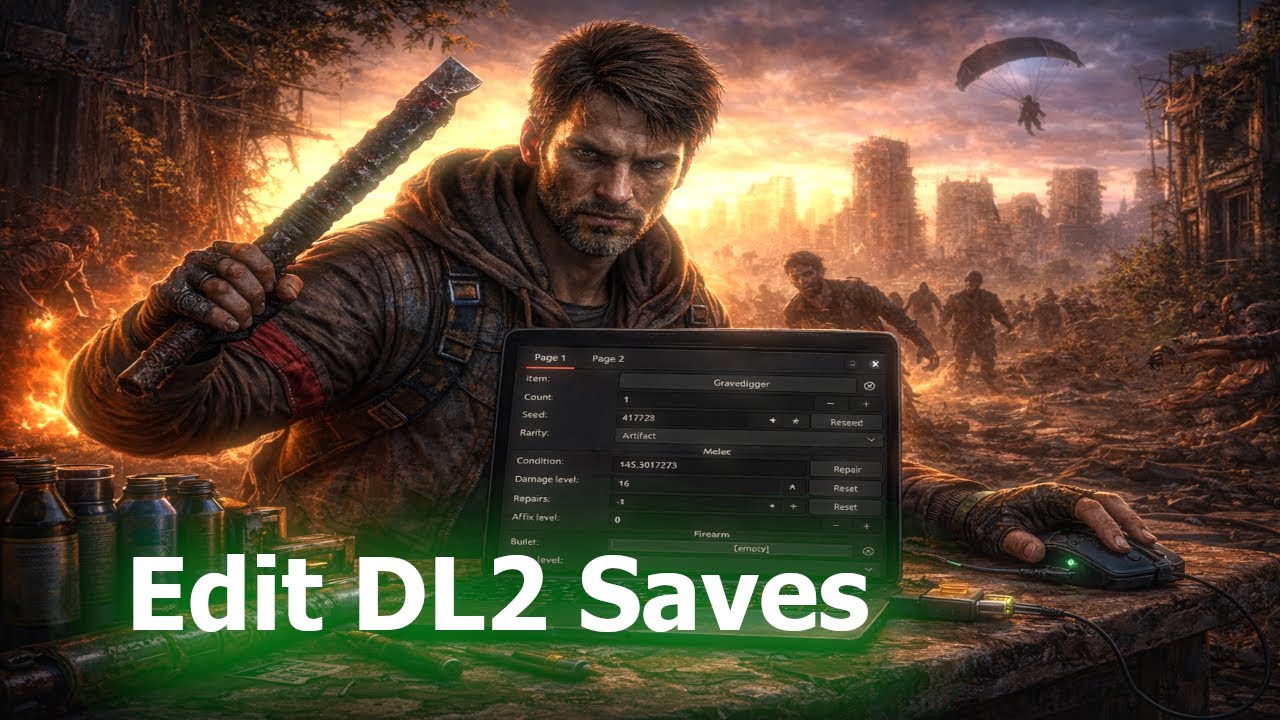 Dying Light 2 Save Editor (Tutorial) PC - YouTube