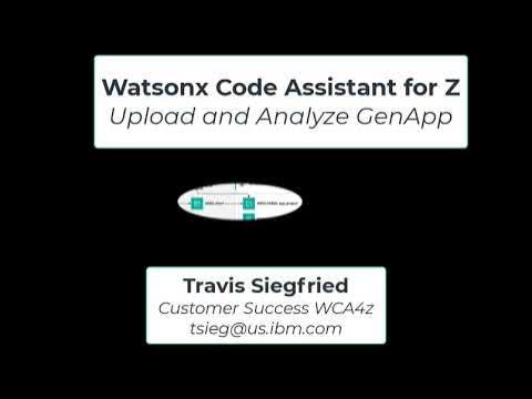 IBM Watsonx Code Assistant for z, Understanding Cobol Code - YouTube