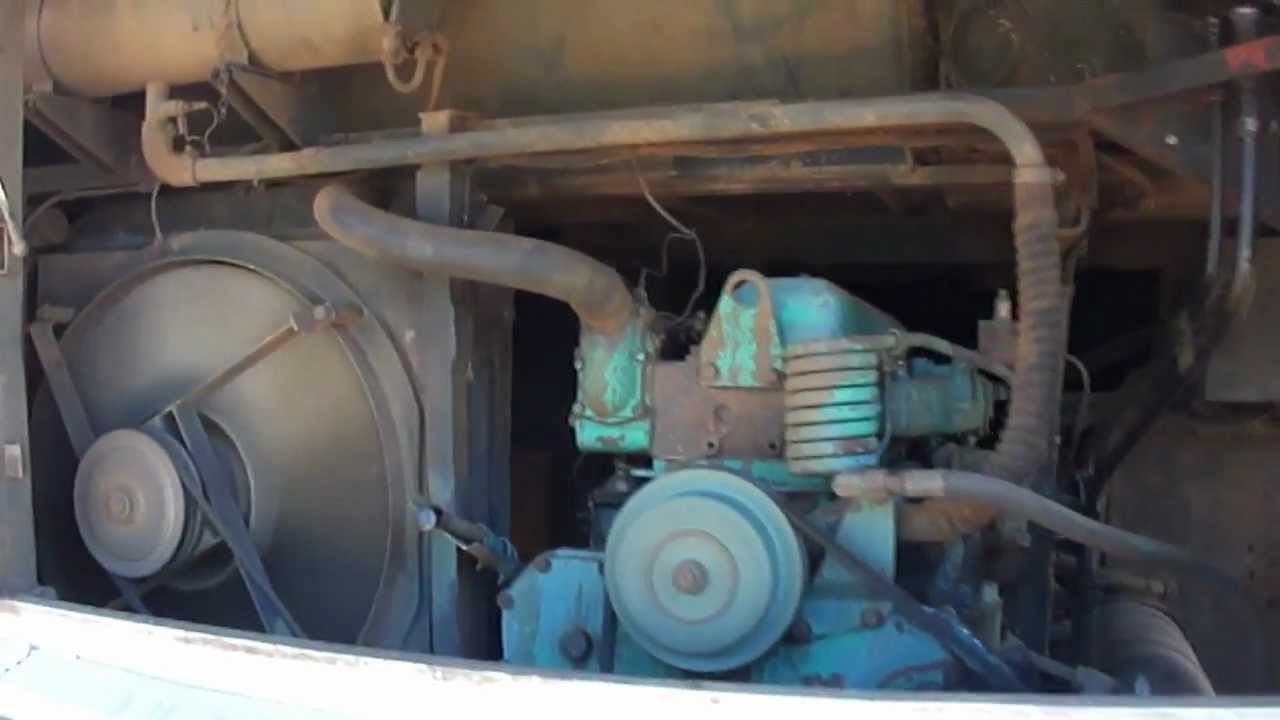 Motor Scania K 112 CL - YouTube