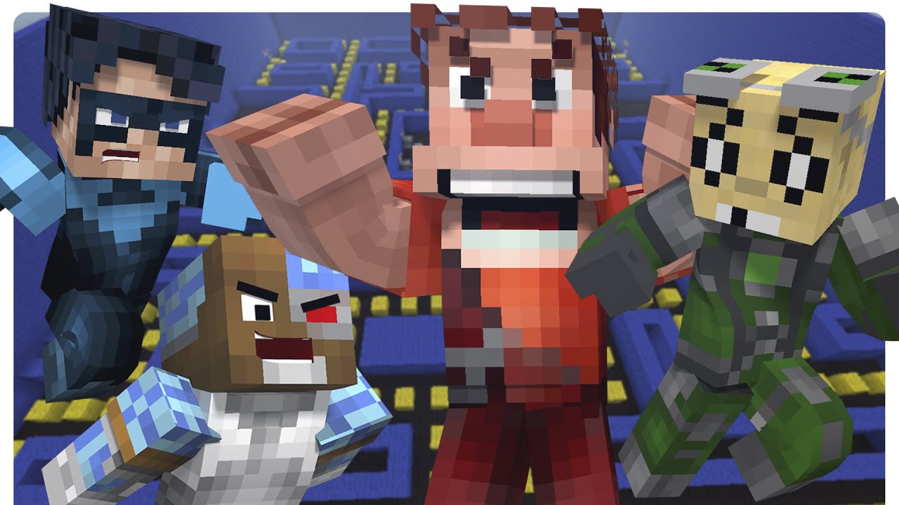 Teen Titans Meet Wreck-it Ralph! (Minecraft Roleplay) - YouTube