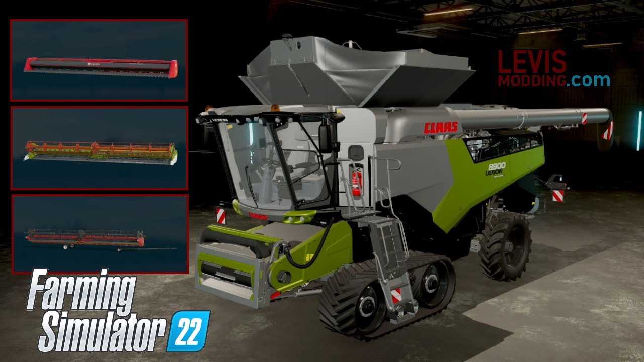 FS22 Claas Lexion 8000 🔹by Levis 🔹WITH DOWNLOAD LINK🔹 4K 🔹 60FPS🔹 - YouTube