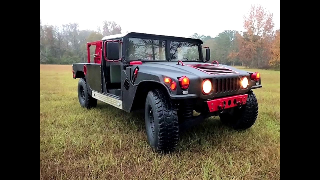 Firefighting Hummer Brush 61 Debut - YouTube