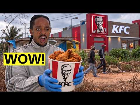 BLACK AMERICAN TRIES SOUTH AFRICA'S KFC