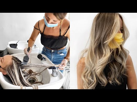 BOWLAYAGE Hair Color Tutorial | Blonding Transformation with Balayage at the Bowl | Daniella Benita