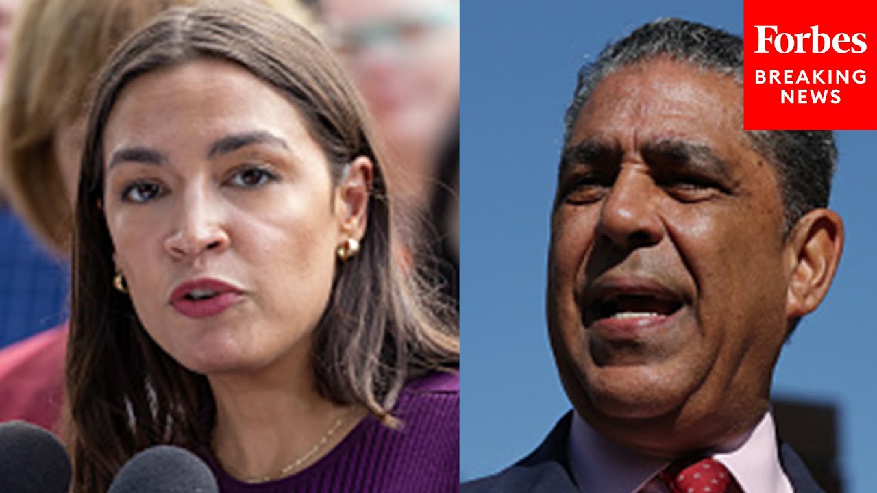 AOC And Espaillat Hold A Press Conference Calling For Temporary ...