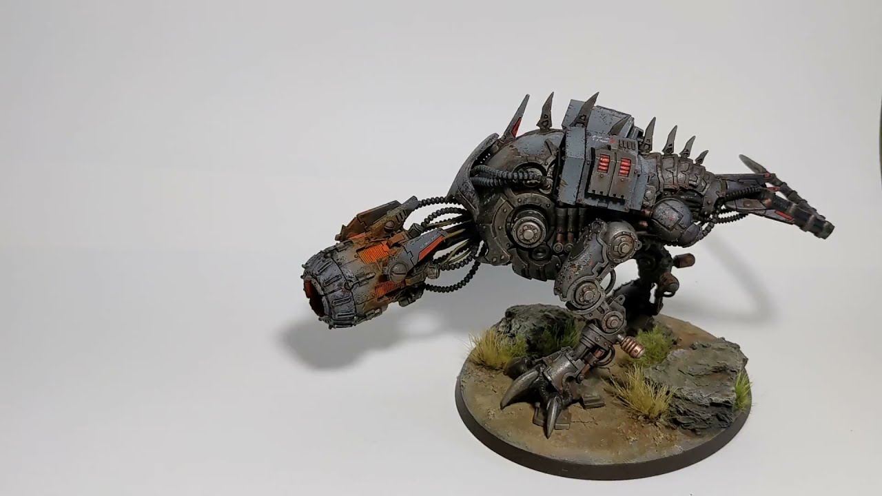 Converted Warhammer 40k Chaos Defiler - Horizon Zero Dawn - YouTube