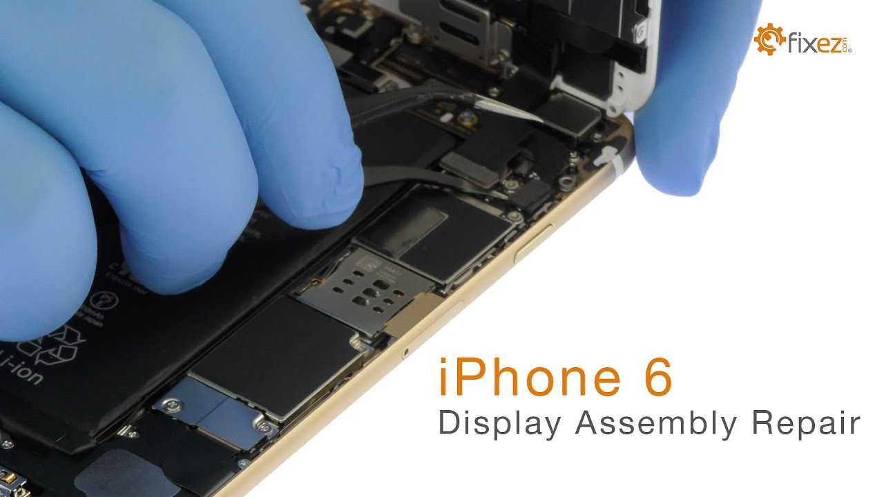 How to fix your iPhone 6 Display Assembly - YouTube