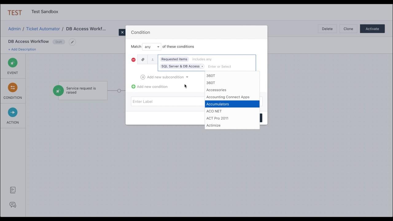Freshservice Workflow Automator - DB Access example - YouTube