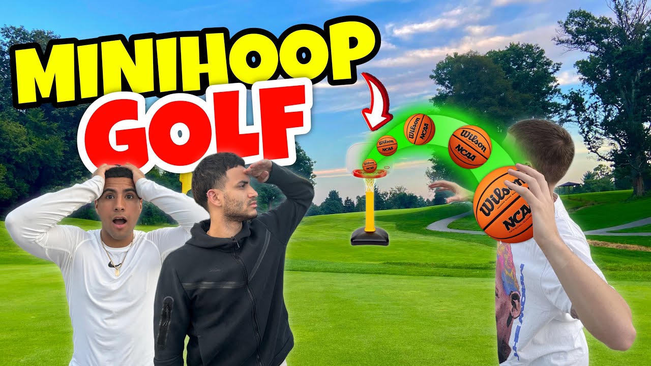 IMPOSSIBLE Mini Hoop Basketball Golf...*HEATED* - YouTube