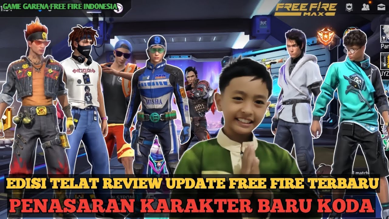 TELAT REVIEW UPDATE FF TERBARU, AKU PENASARAN KARAKTER BARU KODA - GAME ...