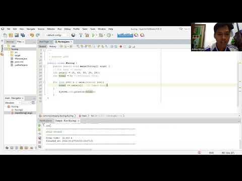 Belajar Bersama | For-Each Loop | Netbeans IDE - YouTube