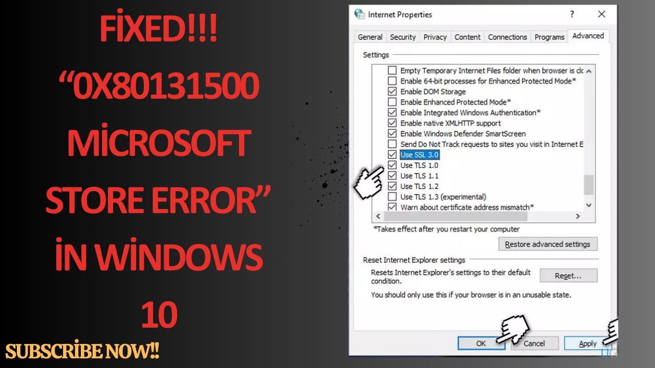Fix 0x80131500 Microsoft Store Error in Windows 10 - YouTube