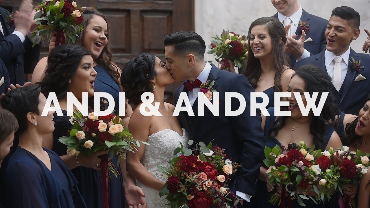 Andi & Andrew | Wedding Highlight Video | Lost Mission in Spring Branch ...