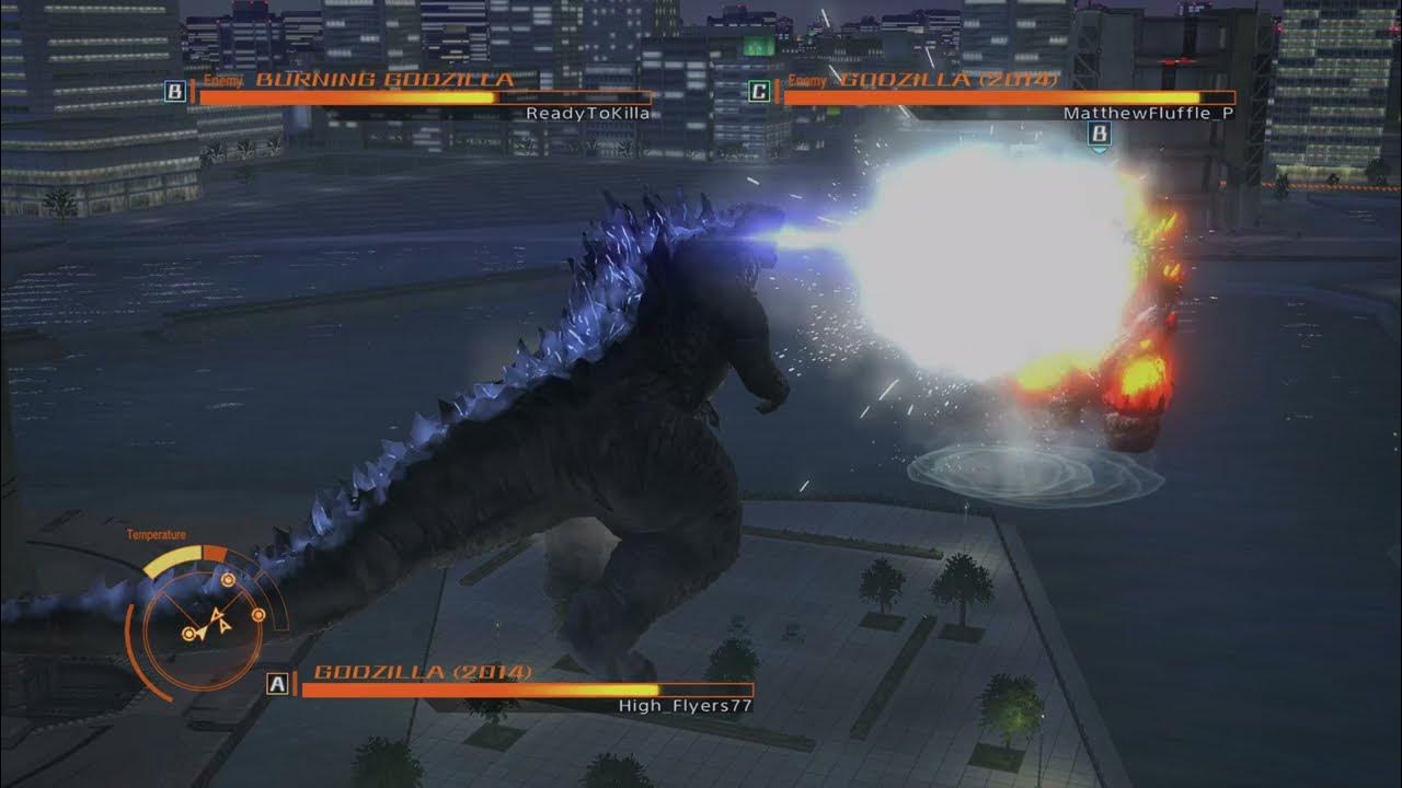 GODZILLA PS5 - Godzilla 2014 vs Burning Godzilla vs Godzilla 2014 - YouTube